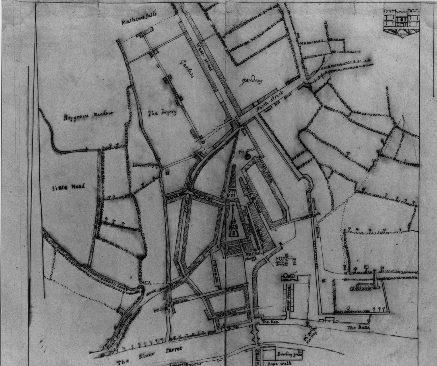 Historic Maps of Bridgwater - Bridgwater Heritage Group