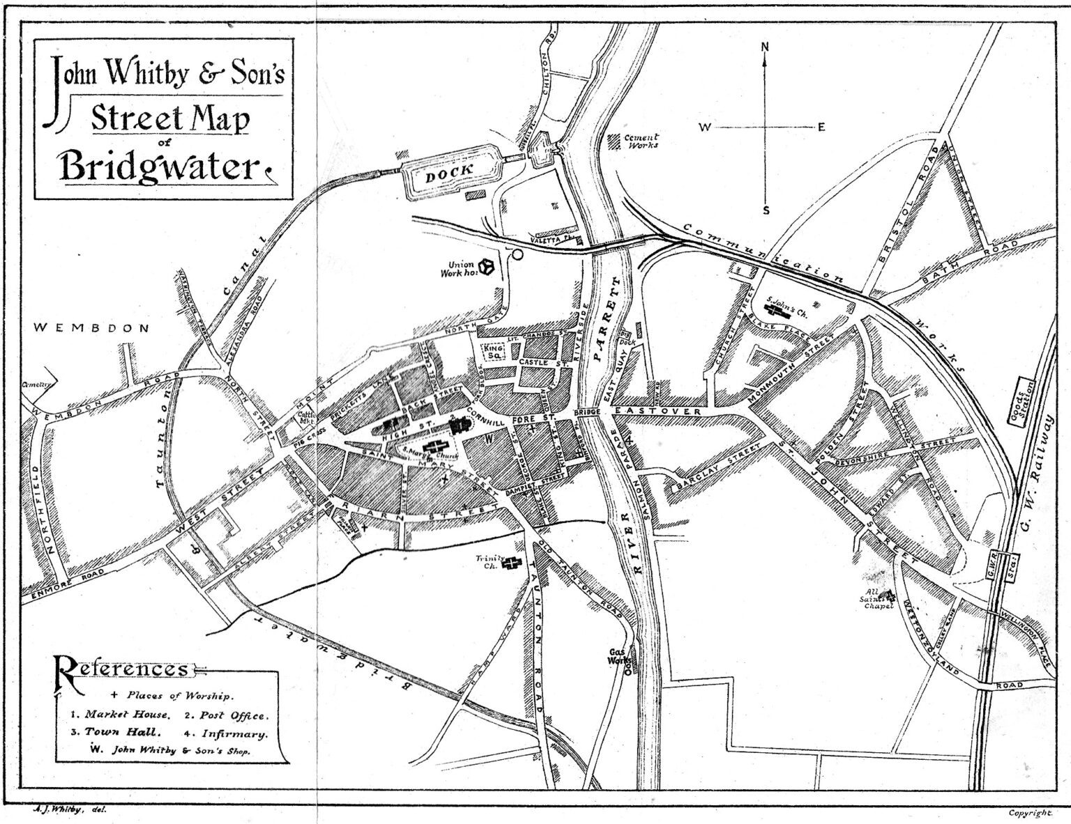 Historic Maps of Bridgwater - Bridgwater Heritage Group